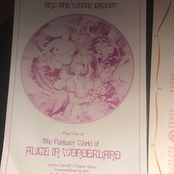 royal cornwall | Dining | Vintage Alice In Wonderland Royal Cornwall ...